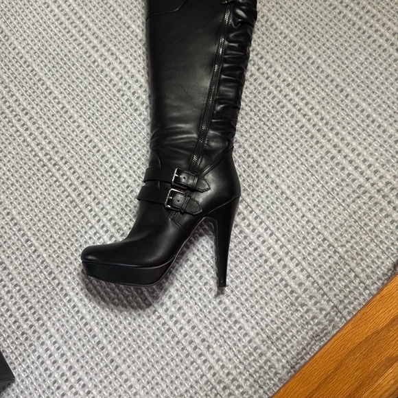Guess | Shoes | Guess Elegant Black High Heel Boots | Poshmark